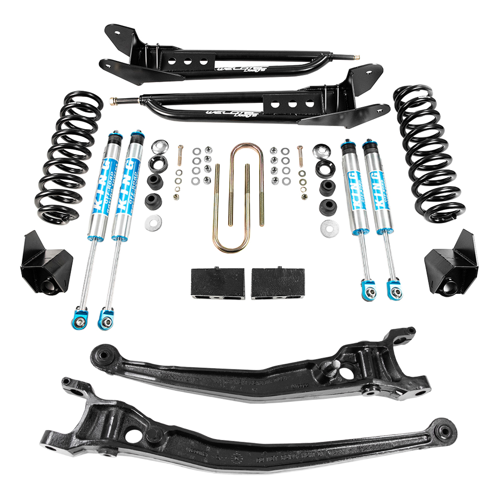 Ford E-Series E250 E350 5’’ Suspension Lift Kit “Baja Badboy” King ...